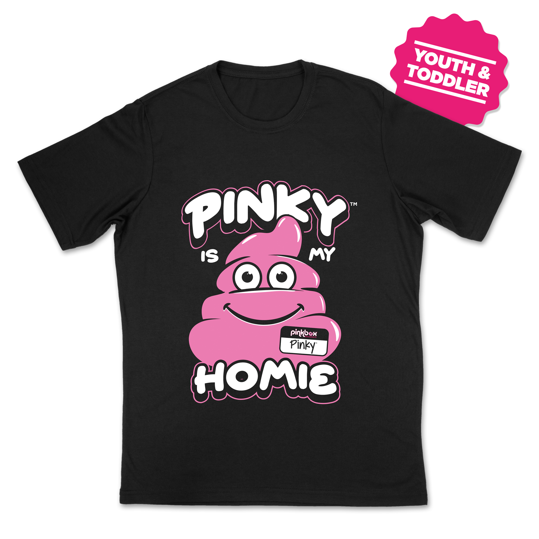 Kid's Pinky™ is my Homie T-shirt | Pinkbox Doughnuts®