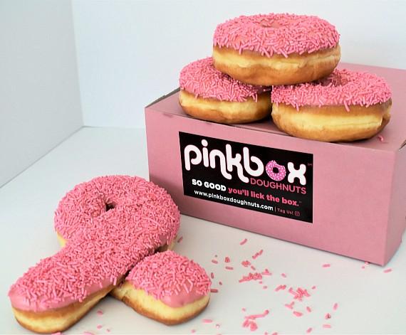 Pink Breast Cancer Awareness Ribbon | Pinkbox Doughnuts®