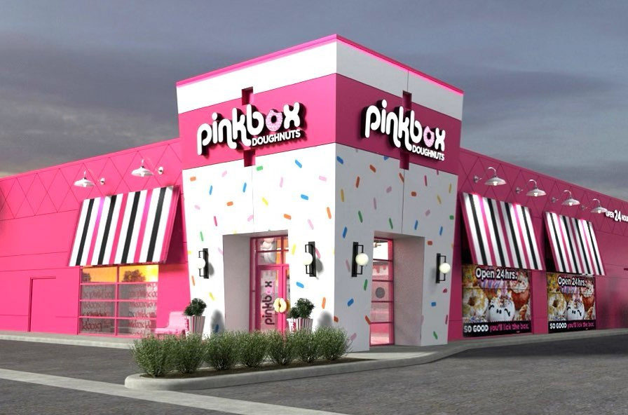Pinkbox Doughnuts to debut first drive-thru - Pinkbox Doughnuts®