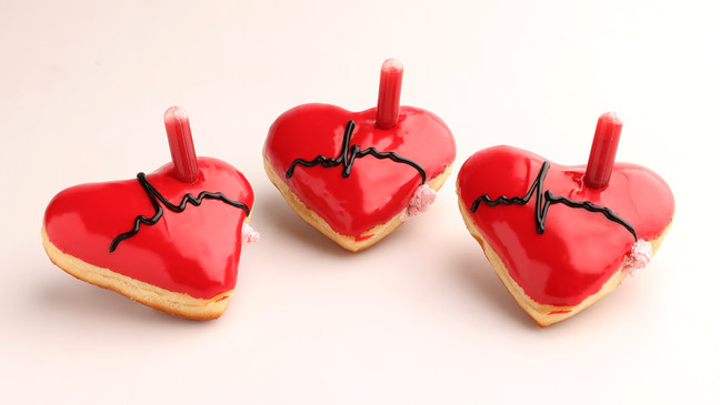 Love is in the air with Pinkbox's Valentine's Day-themed donuts ...