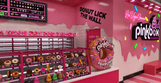 Best Doughnuts in Las Vegas | Bomb Coffee | Pinkbox Doughnuts